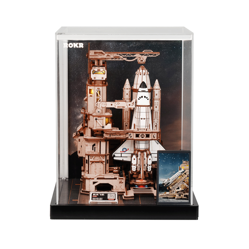 Space Shuttle Display Showcase - Robotime in Czech Warehouse